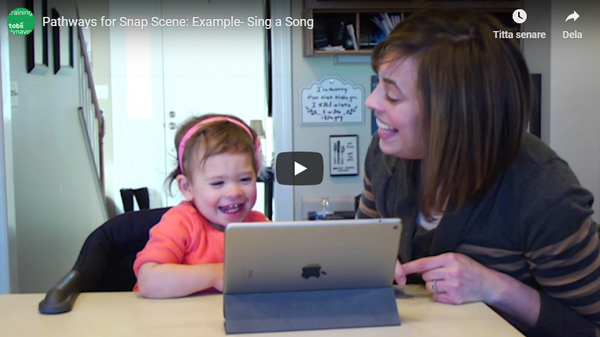 Pathways for Snap Scene: Example - Sing a Song - Tobii Dynavox ES